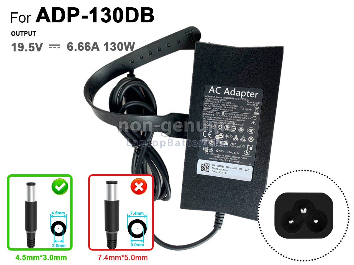 高品質DELL戴爾ADP-180MB B電源適配器 Dell ADP-180MB B adapter | LaptopBattery.hk